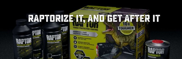 GA6642 Raptor 2K Aerosol x 6 &Black&