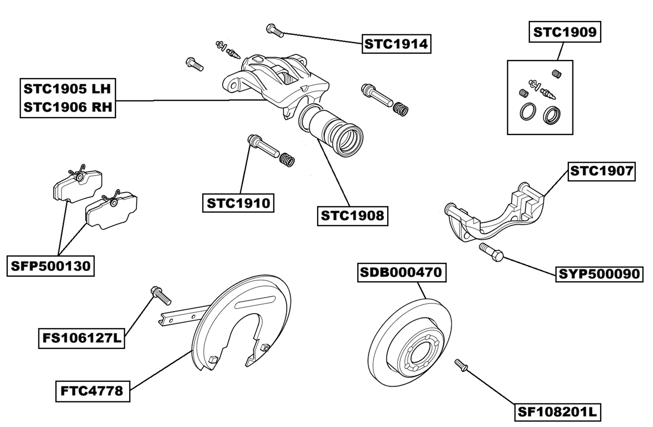 Discovery 2 Rear Disc Brakes