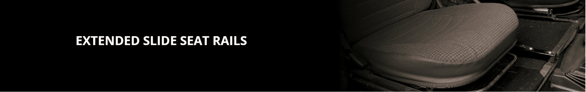 Defender Extended Slide Seat Rails