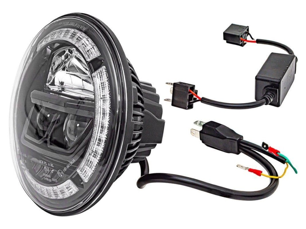 DA3462 Defender Plug & Play Lynx Halo - LED Sealed Beam Headlights - Pair