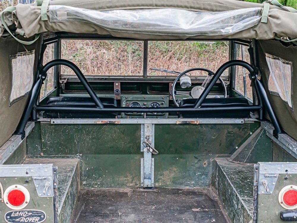 Defender and Series Safety Devices Seat Belt Anchorage Frame - DA3554