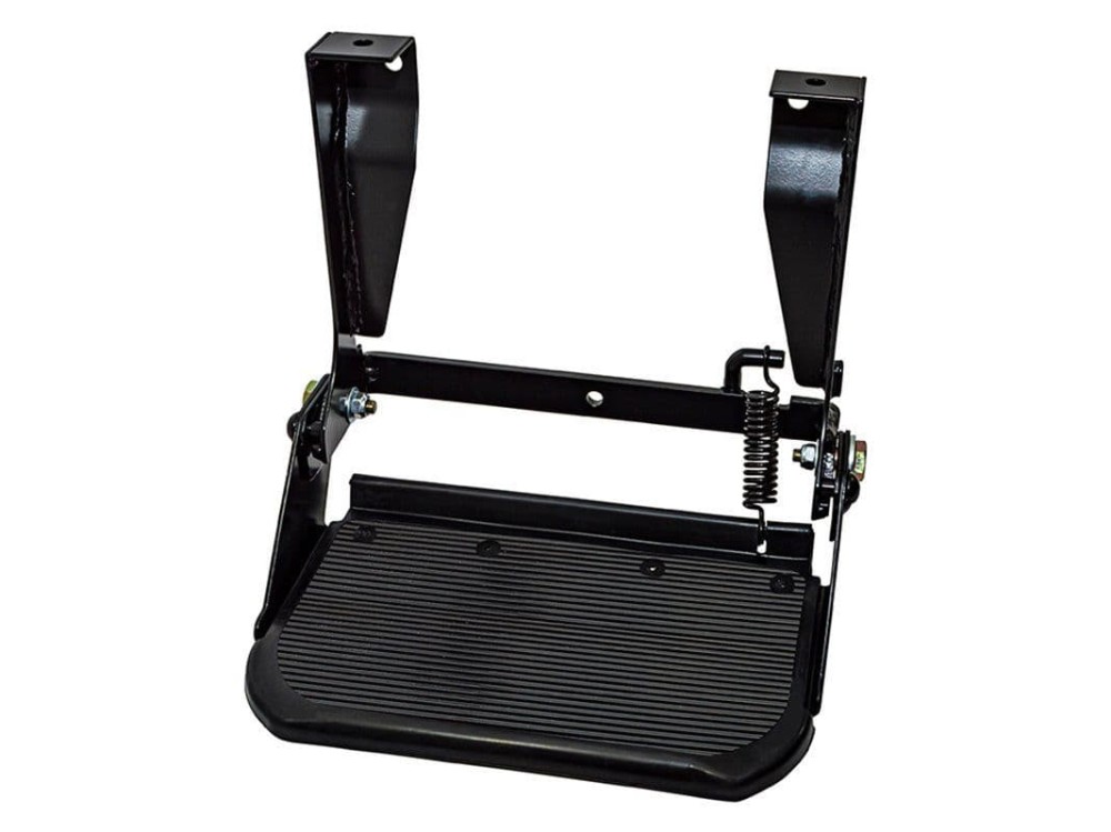Defender Flip Side Step Folding - Black - Rubber Top - STC7631