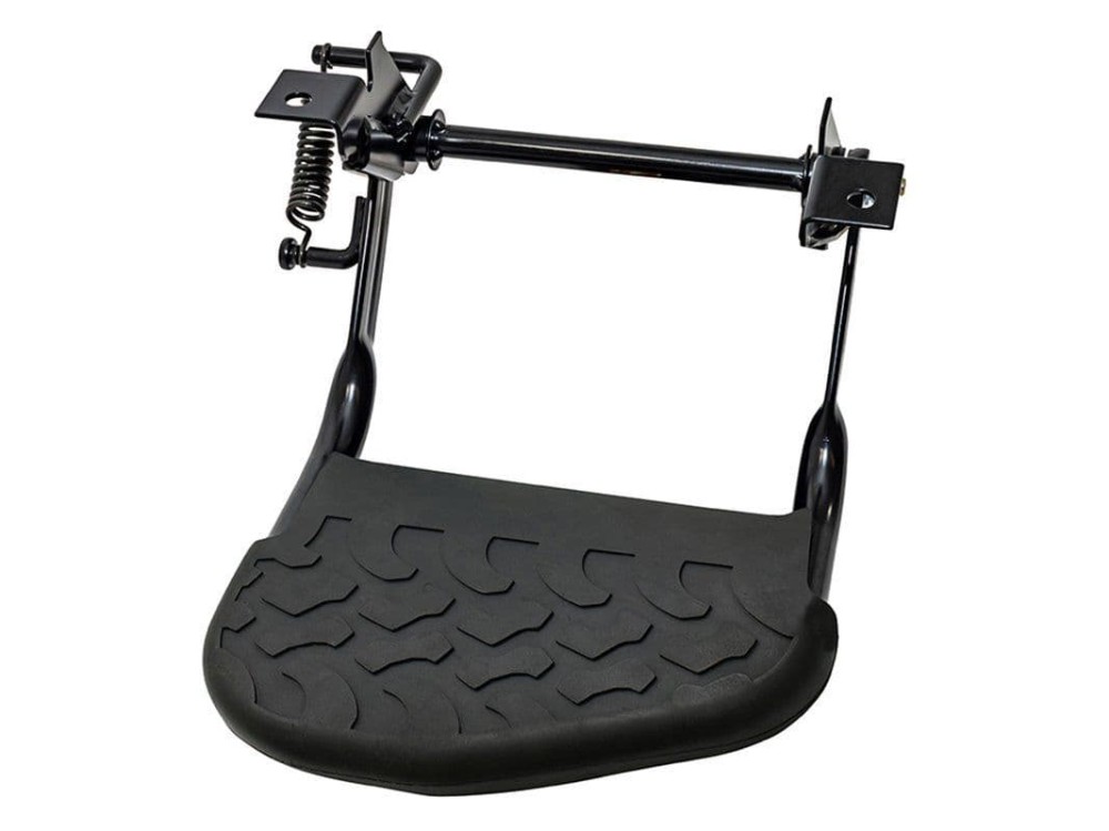 Defender Rear Flip Step Folding with Rubber Tyre Tread Top - STC7632MT