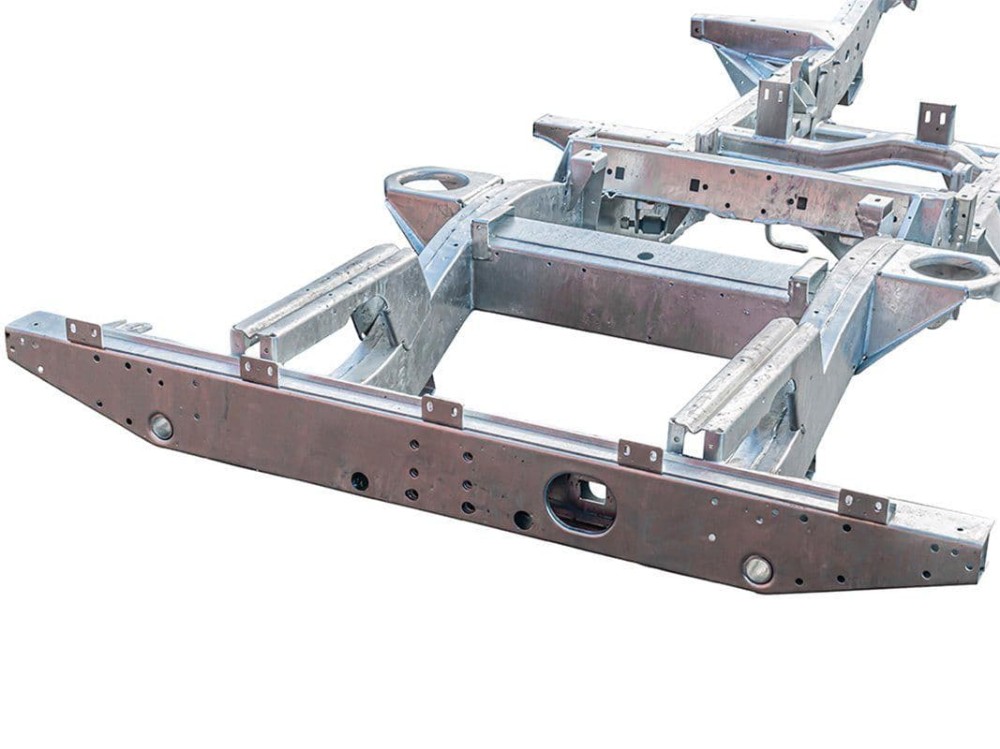 KVD500730-M Complete Galvanised Chassis for the Defender 110 TD5 ...