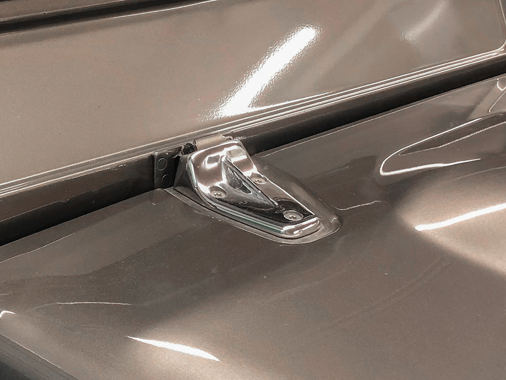 Defender Bonnet Hinge Kit Stainless Steel - GA1152SS