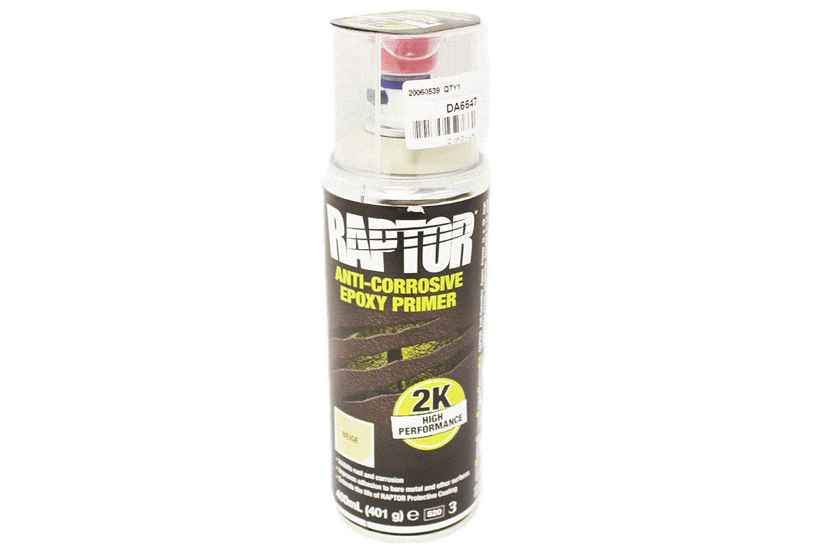GA6647 Raptor 2K Epoxy Primer Aerosol Beige Single