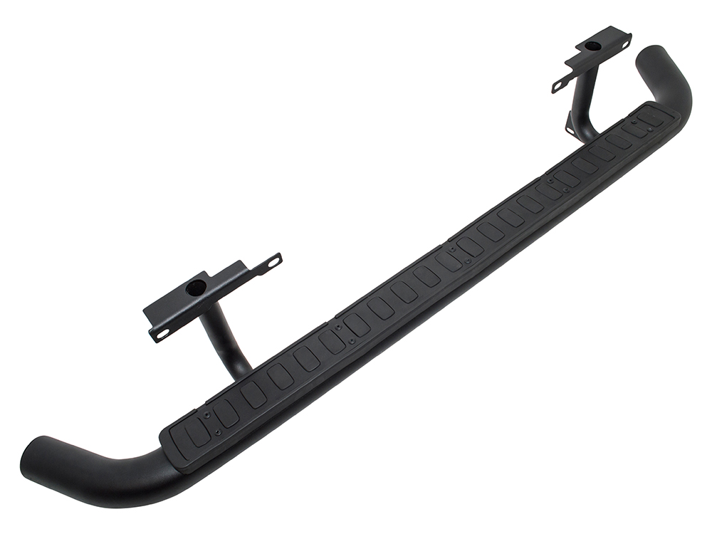 Defender 110 Fire & Ice Style Side Steps - Black 2003 onwards Not 2 ...