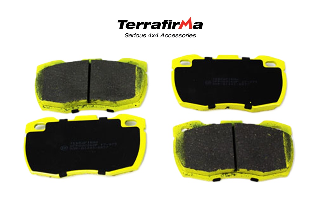 Defender Performance Front Brake Pad Set - Vented Discs - SFP000260P ...
