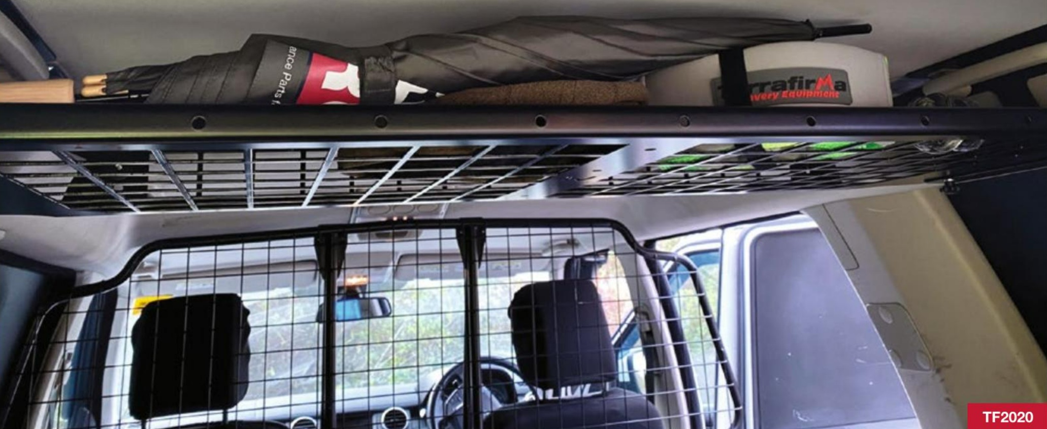 Discovery 3, 4 Rear Load Space Parcel Shelf Storage System - TF2020