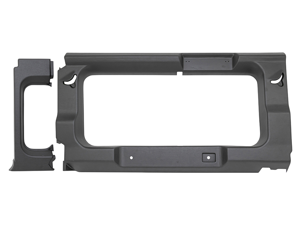 Defender 110 Rear Window Surrounds Trim Kit with Window Cut Outs - Rear ...