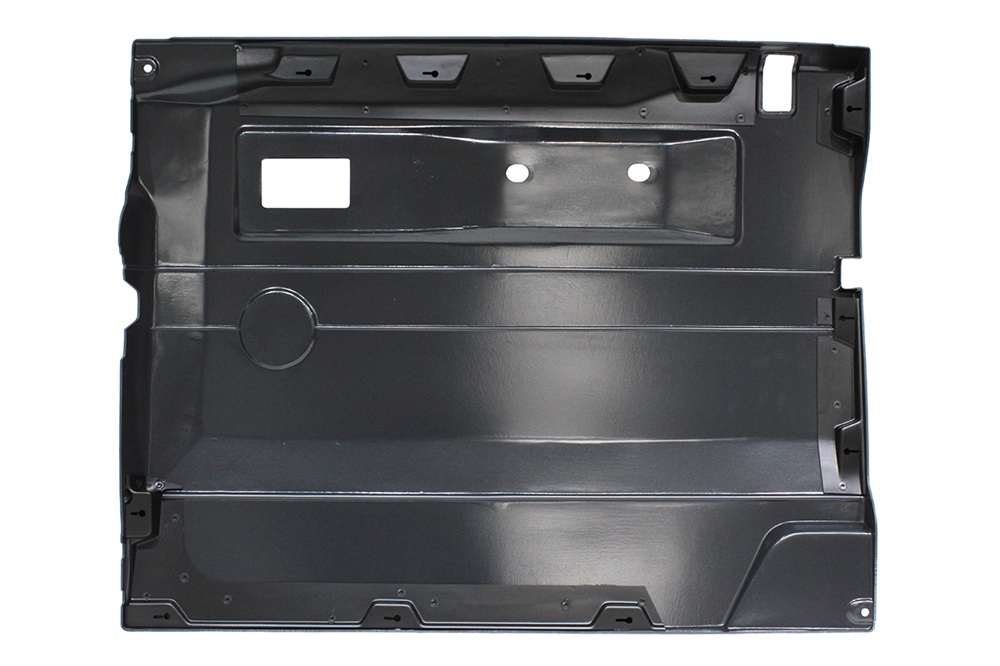 Defender Door Card Dark Grey - Left Hand Front - Push Button - Electric ...