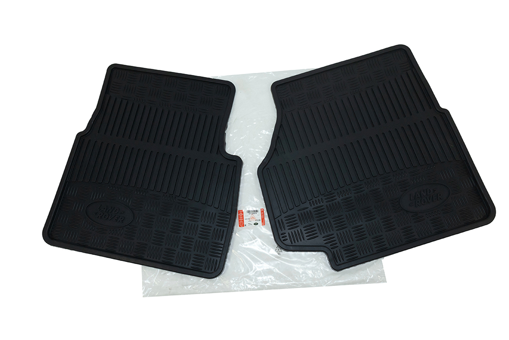 Defender Rubber Floor Mats Pair Front Floor RHD up to 2007 - STC50172