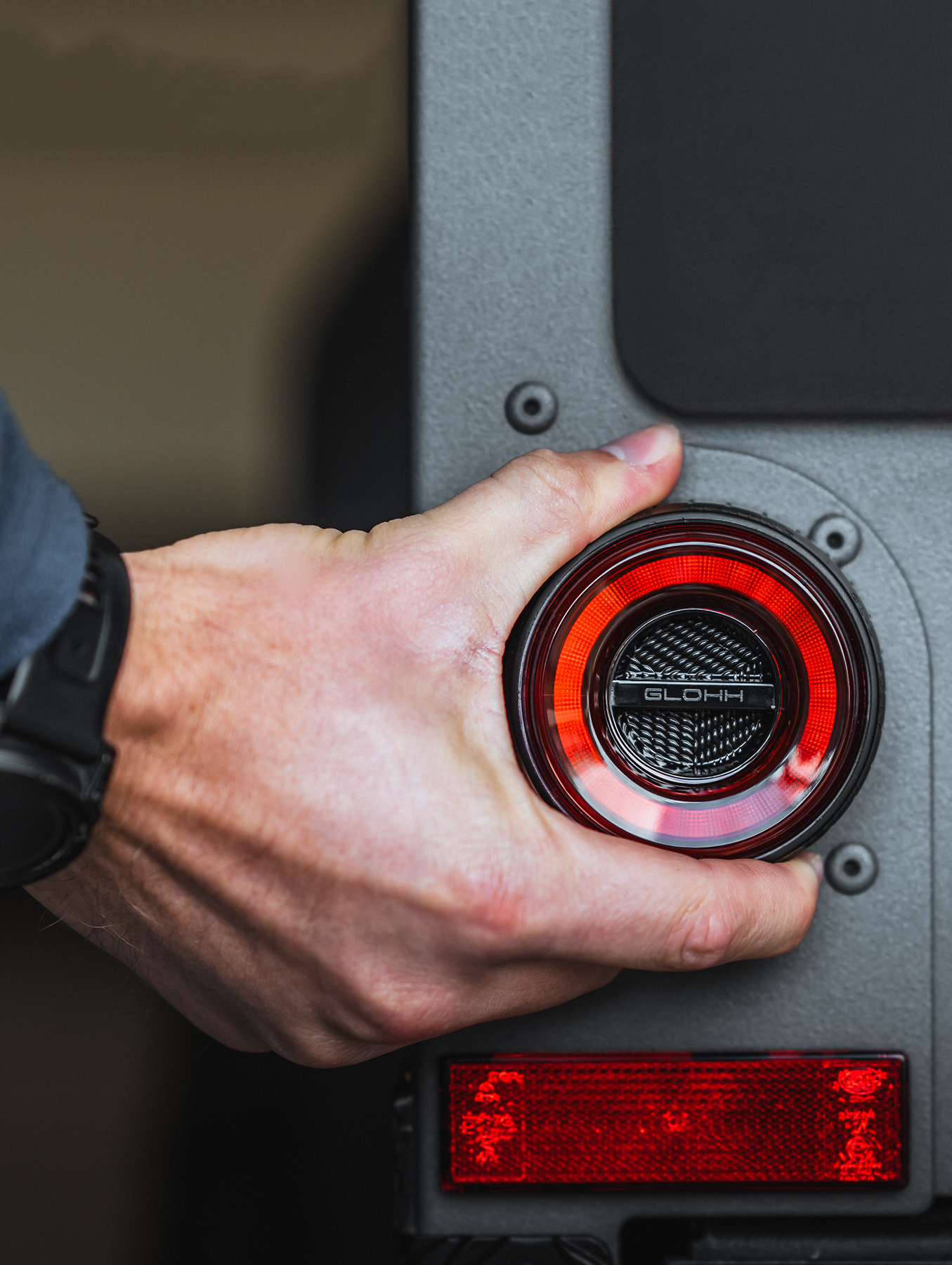 GLOHH GL-2 LED Tail Light Set - Red Lens Version