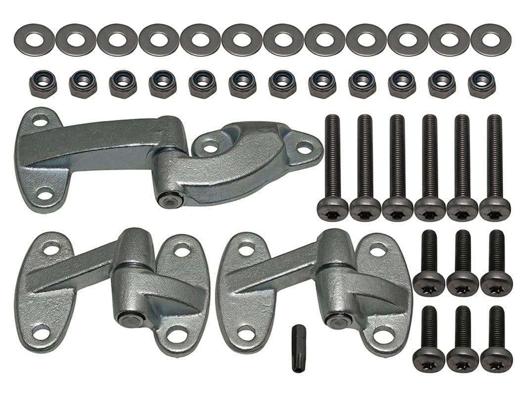 DA1240SS GA1240SS Defender rear end door hinge kit with SS fixings