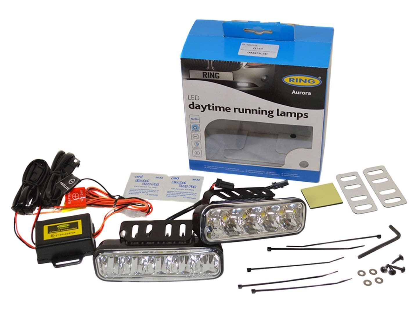 DA8600LED Ring LED Daytime Running Lights Pair