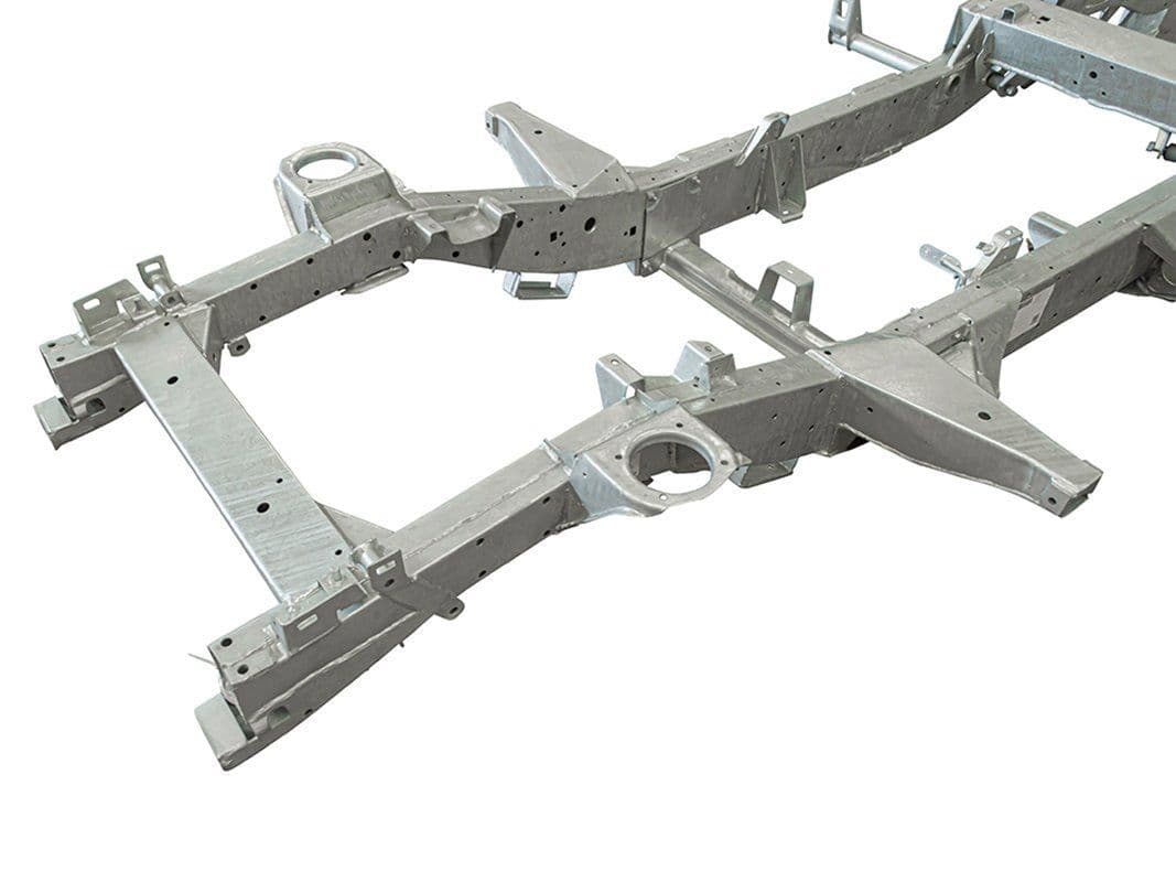 DA8906-M Complete Galvanised Chassis for Defender 90 2007 Onwards Puma ...