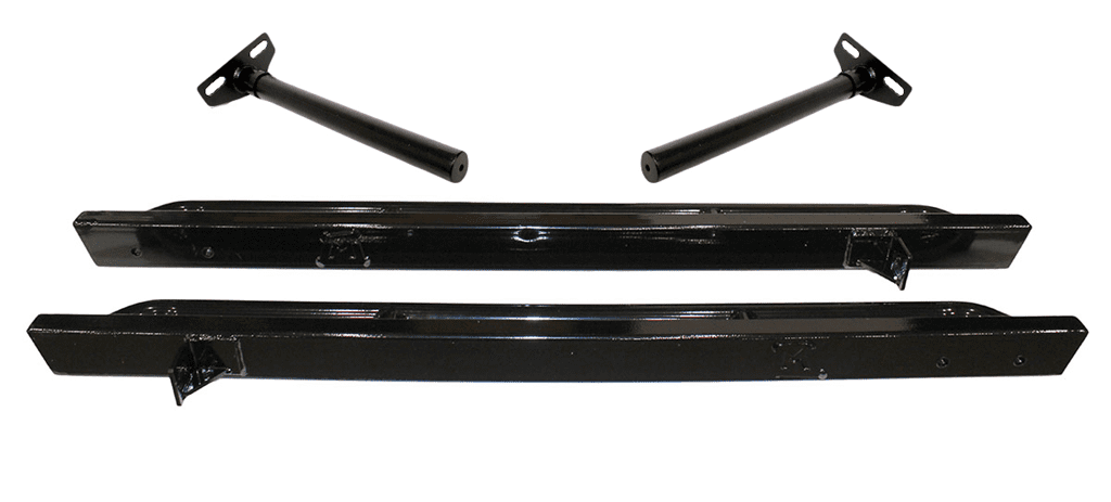 Defender 90 Rock Sliders With Tree Bars - TF801