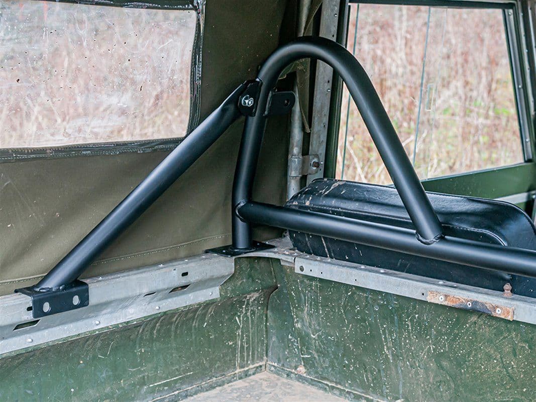 Defender and Series Safety Devices Seat Belt Anchorage Frame - DA3554