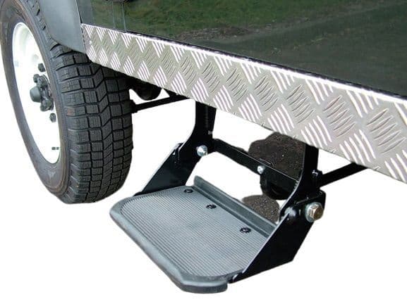 Defender Flip Side Step Folding - Black - Rubber Top - STC7631