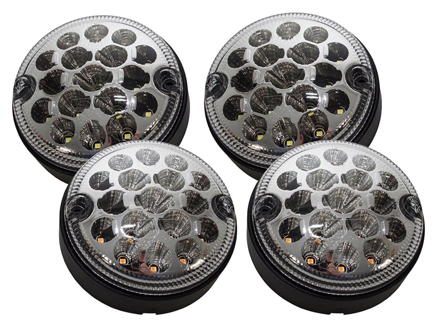 Defender NAS 95mm Clear LED Upgrade Front Only Light Kit - GL1274CL ...