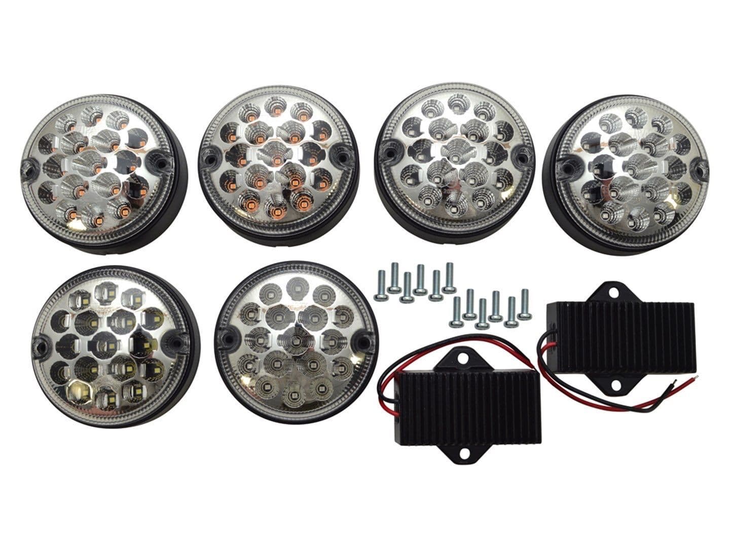 Defender & Series 3 NAS 95mm Clear LED Upgrade Light Kit - GL1143CL ...
