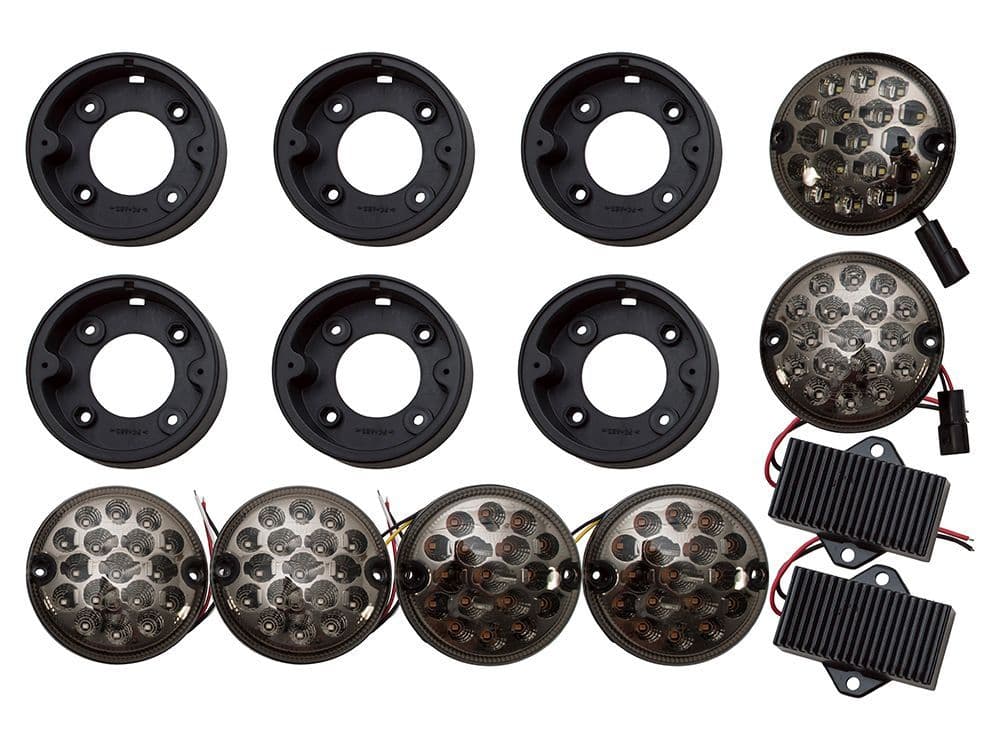 Defender & Series 3 NAS 95mm Smoked LED Upgrade Light Kit - GL1143SM ...