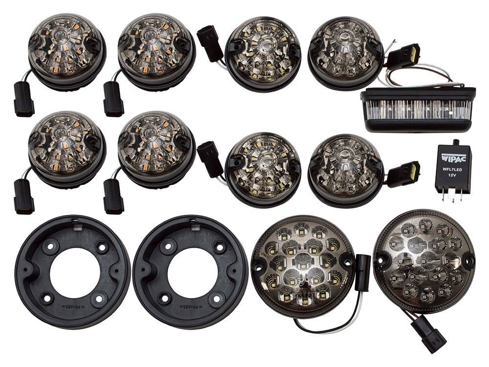 Defender Wipac LED Smoked Deluxe Light Kit - GL1577SM