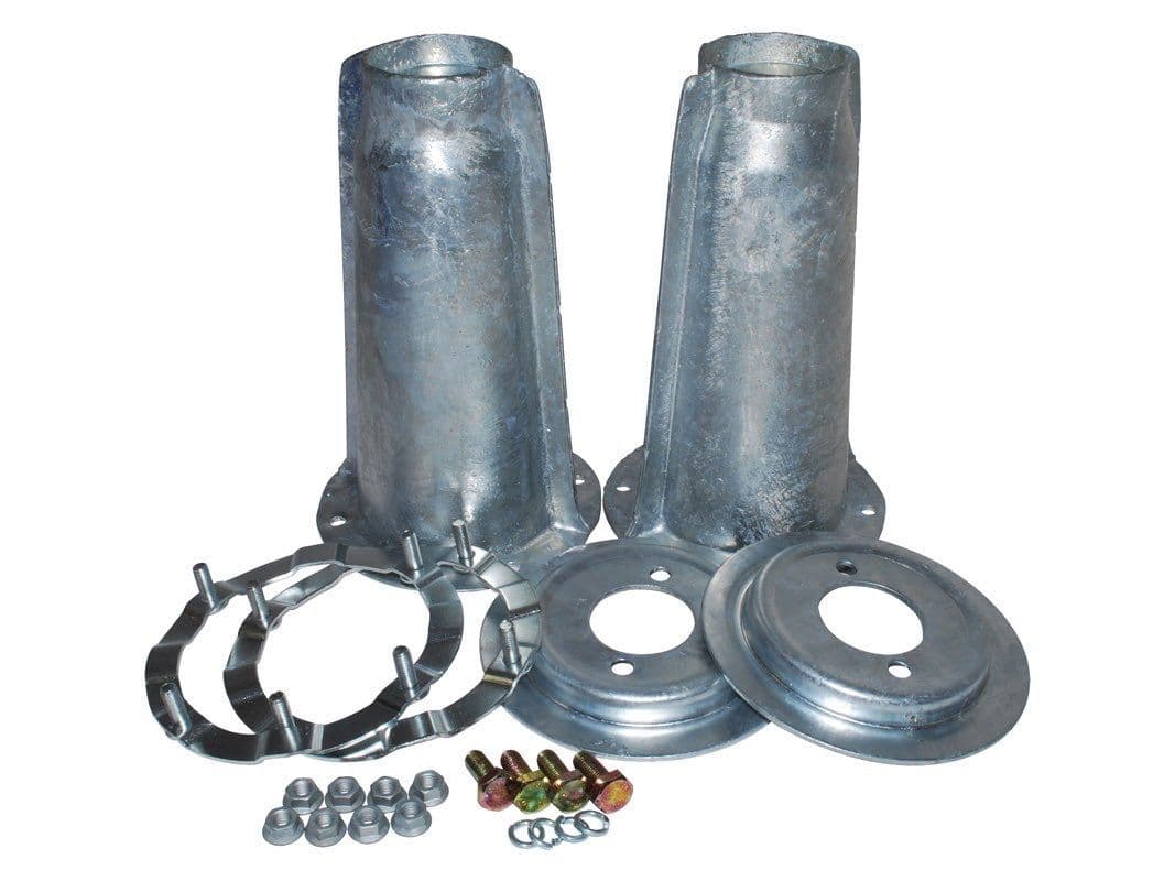 Discovery 1 Galvanised Front Shock Turrets with Fitting Kit DA1186 GA1186