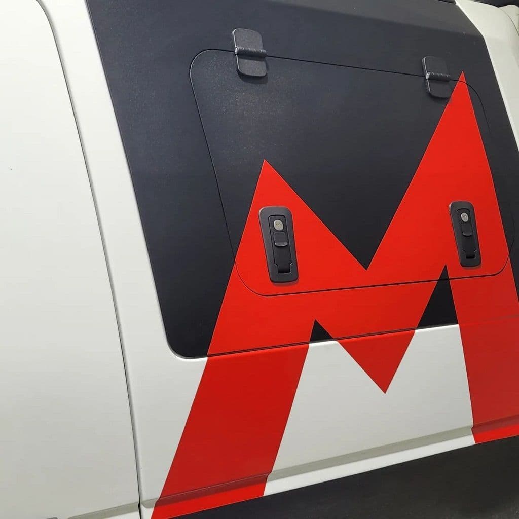 Discovery 3 & 4 Left Hand Side Alloy Flip up Window - TF984