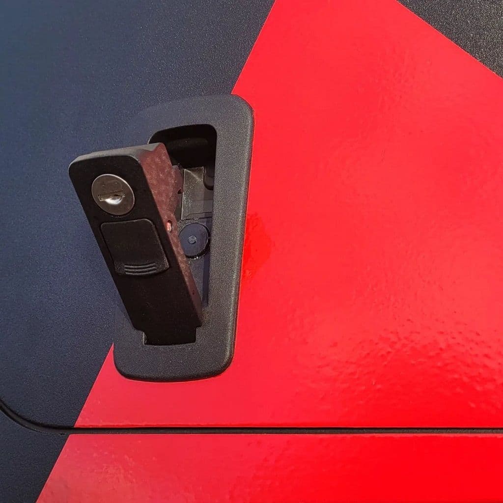 Discovery 3 & 4 Left Hand Side Alloy Flip up Window - TF984