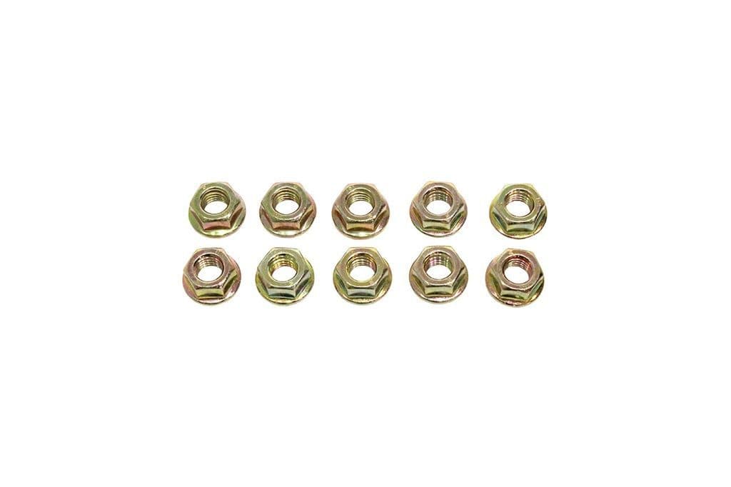 FN108046 TD5 Flanged Head M8 Nut Pack of 10