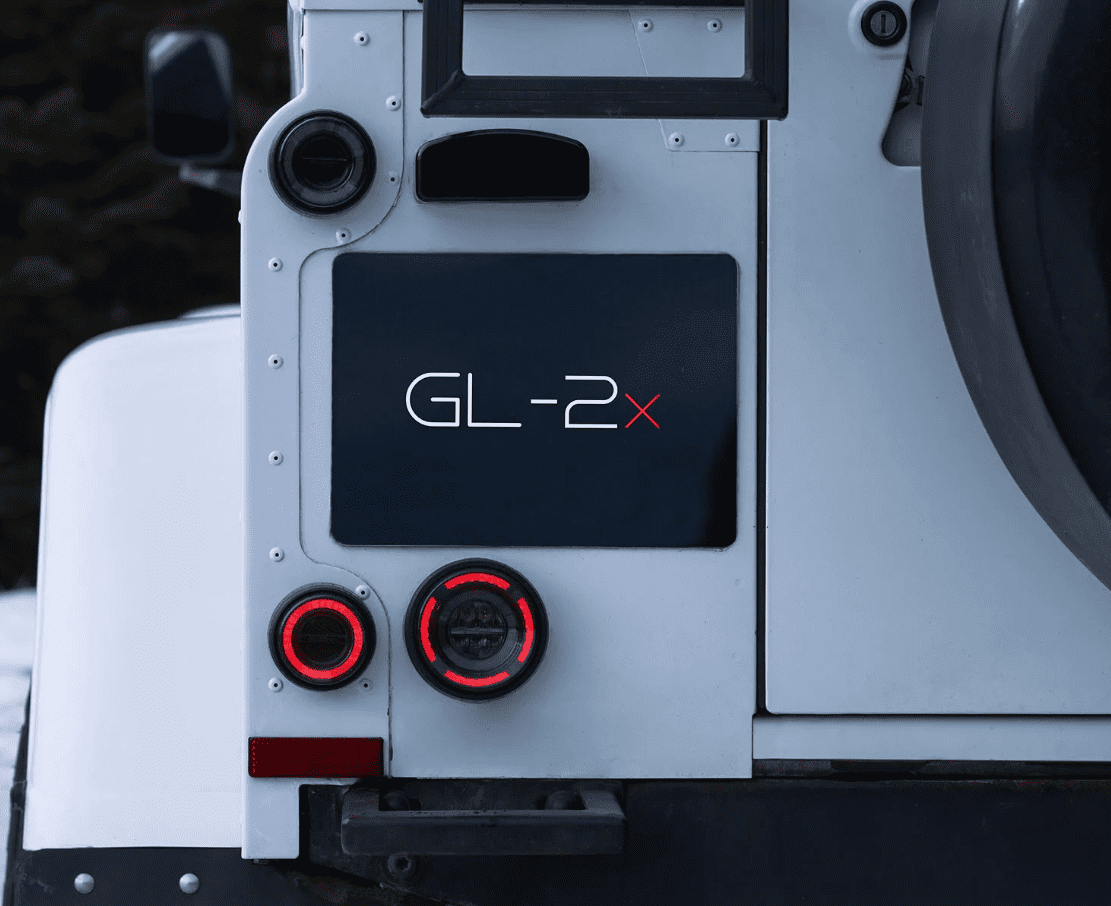 GLOHH GL-2x Tail Light Set - Tinted Lens Version