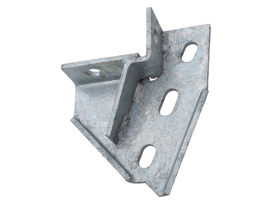 KVU101420 Galvanised Rear Body Lower Chassis To Frame Mounting Bracket