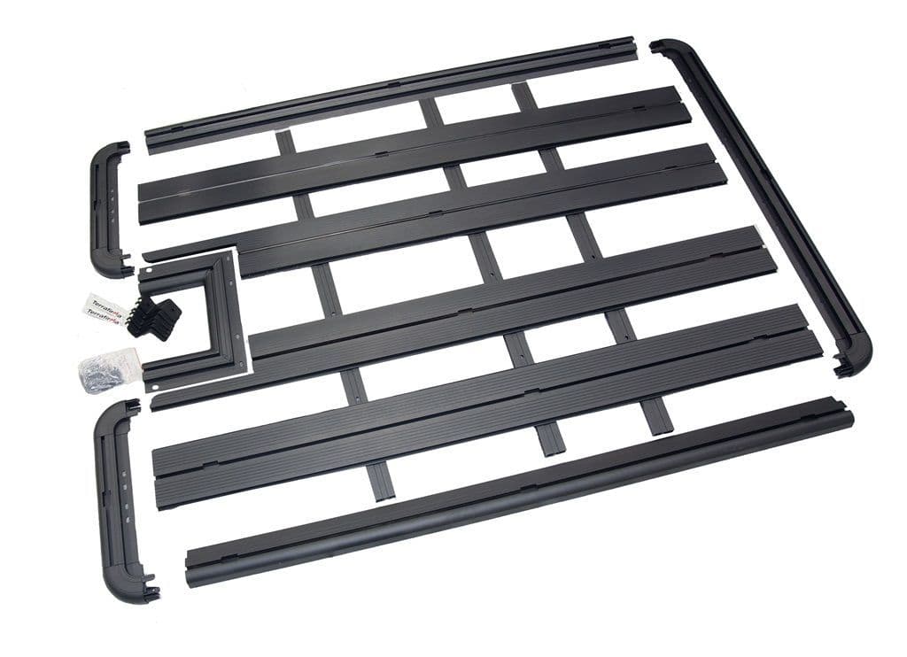 New Defender 110 Roof Rack Expedition Alloy - Terrafirma TF8006
