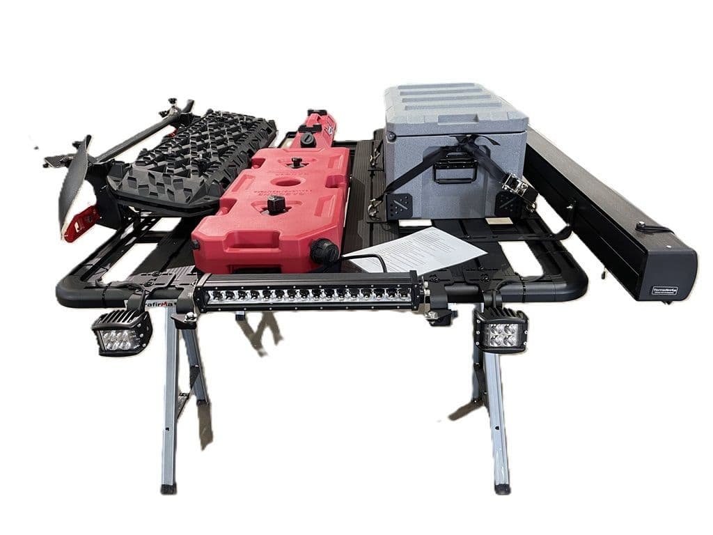 New Defender 110 Roof Rack Expedition Alloy - Terrafirma TF8006