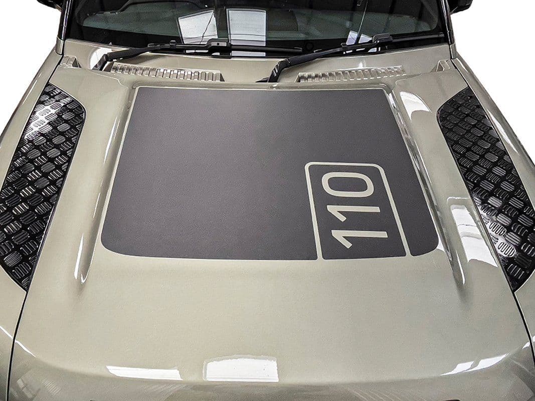 New Defender Anti Glare Bonnet Decal - VPLEP0544