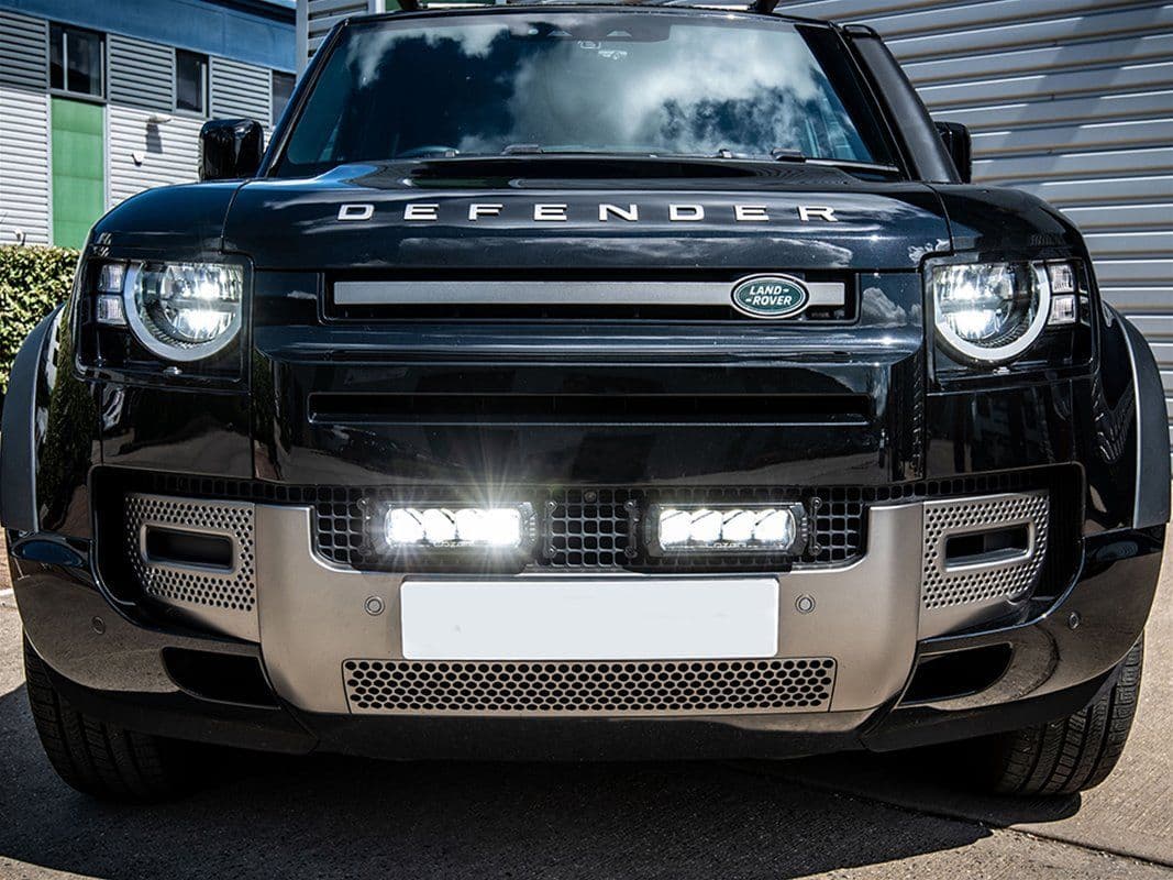 New Defender LAZER Triple-R 750 Elite LED Spotlights Grille Integration ...