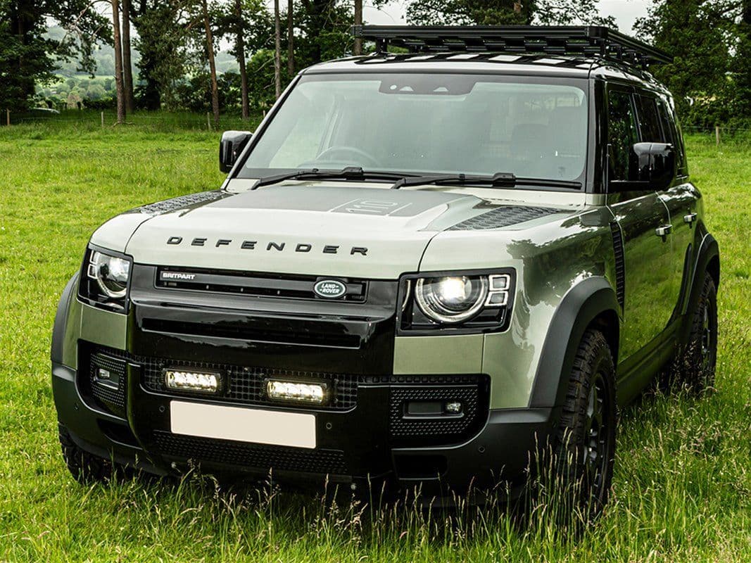 New Defender LAZER Triple-R 750 LED Spotlights Grille Intergration Kit ...