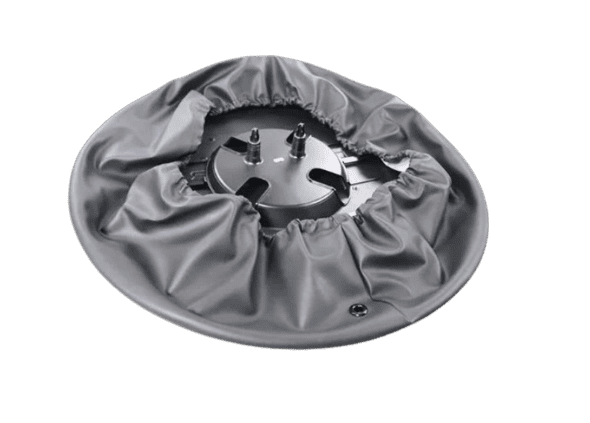 New Defender Spare Wheel Cover Genuine Gloss Black - VPLEW0157