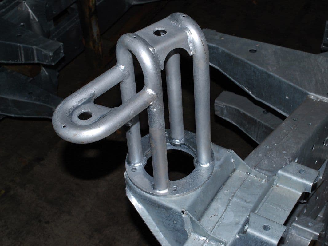 Range Rover Classic Twin Shock Turrets Front Pair Standard Height DA6322