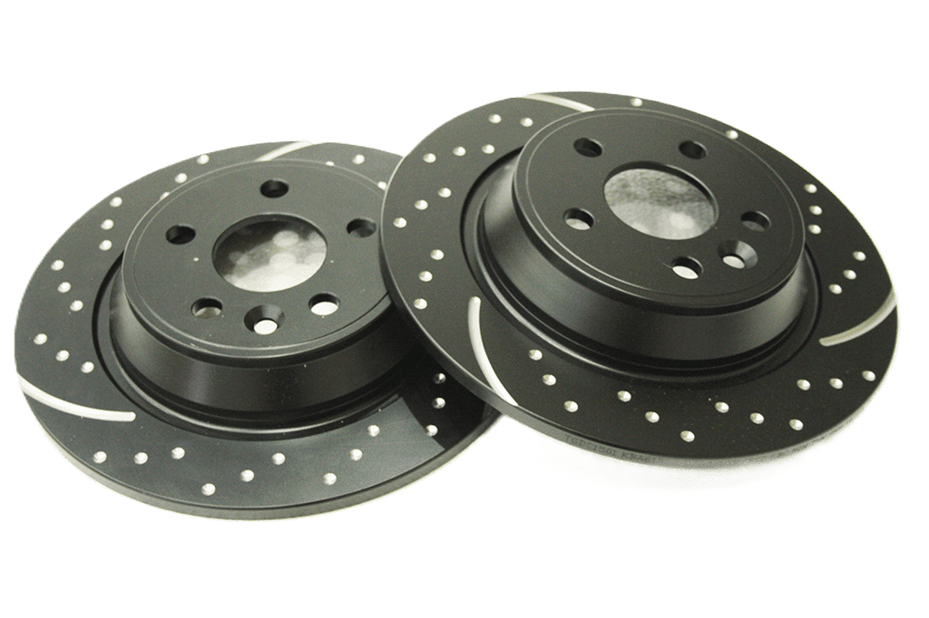 Range Rover Evoque EBC Performance Rear Solid Brake Discs LR027123 ...