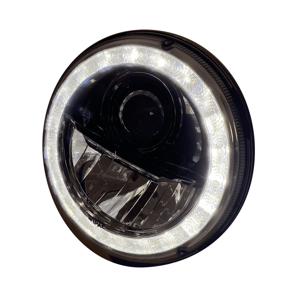 S7199LED Defender LED Headlamps Black Euro LHD With Integral Indicator ...