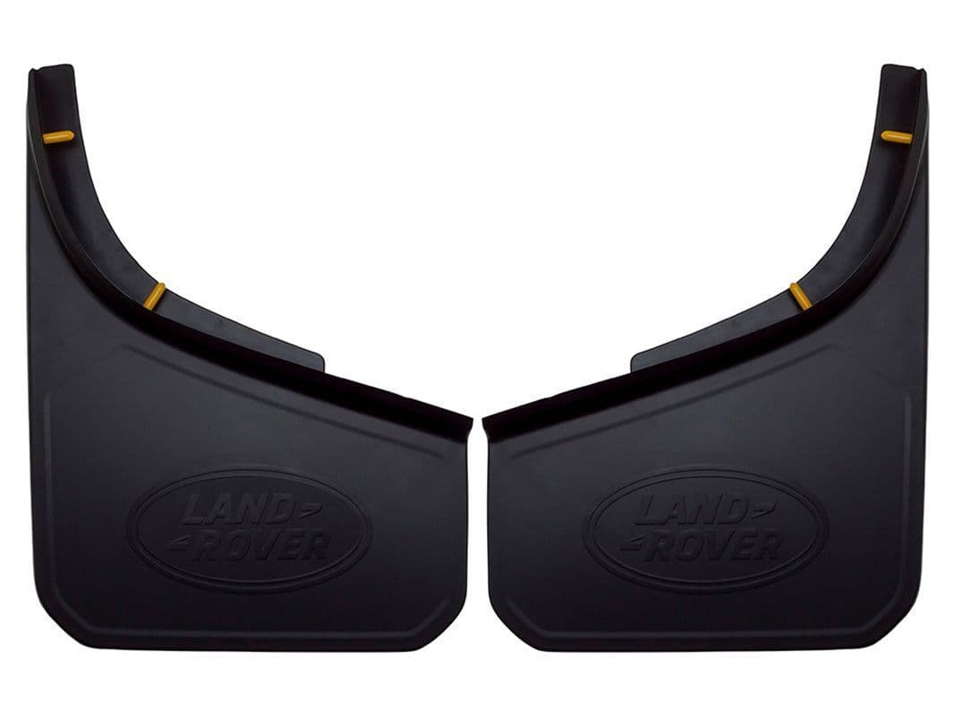 Genuine Rear Mudflaps - Larger & More Flexible for New Defender 90 ...