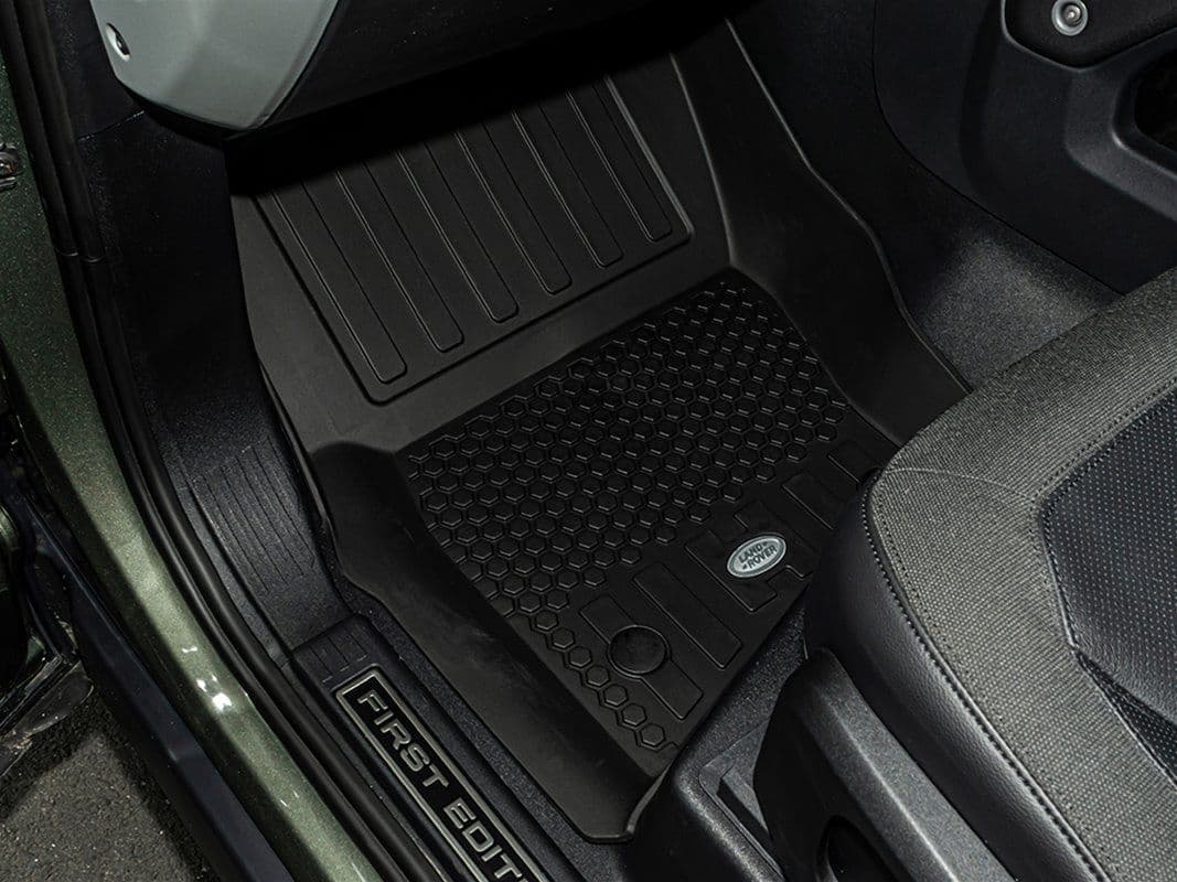 VPLES0667 New Defender 110 52 Seats Genuine Deep Sided Rubber Floor Mat Set