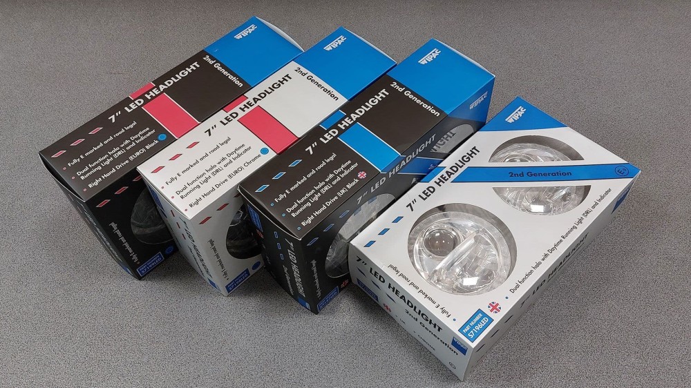 Land Rover Defender LED Headlamp Upgrades